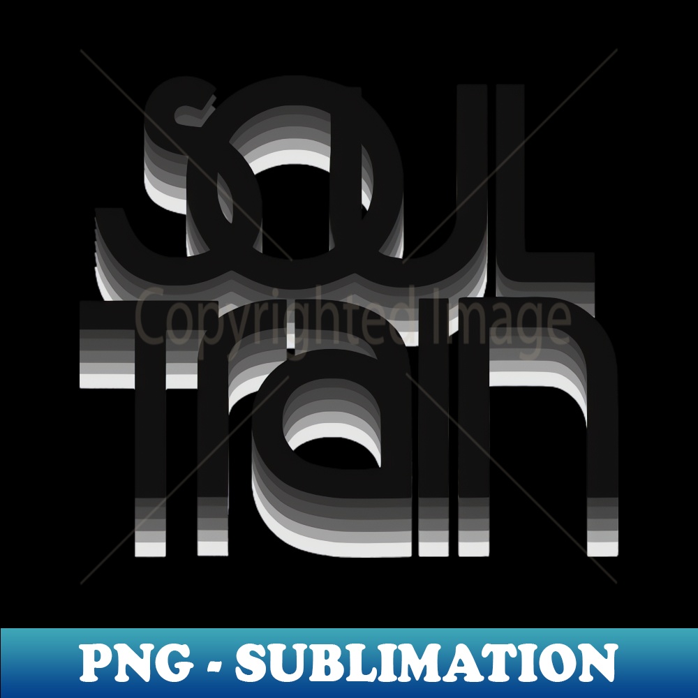 SOUL TRAIN BLACK WHITE - PNG Transparent Digital Download Fi | Inspire ...