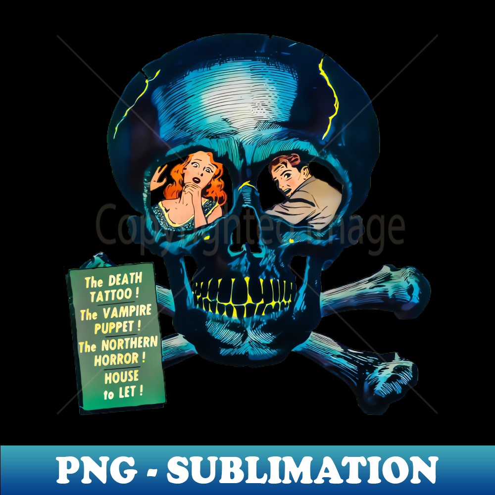 Skull Skeleton Terror Fear Scream Horror Bones Pirate Tattoo | Inspire ...