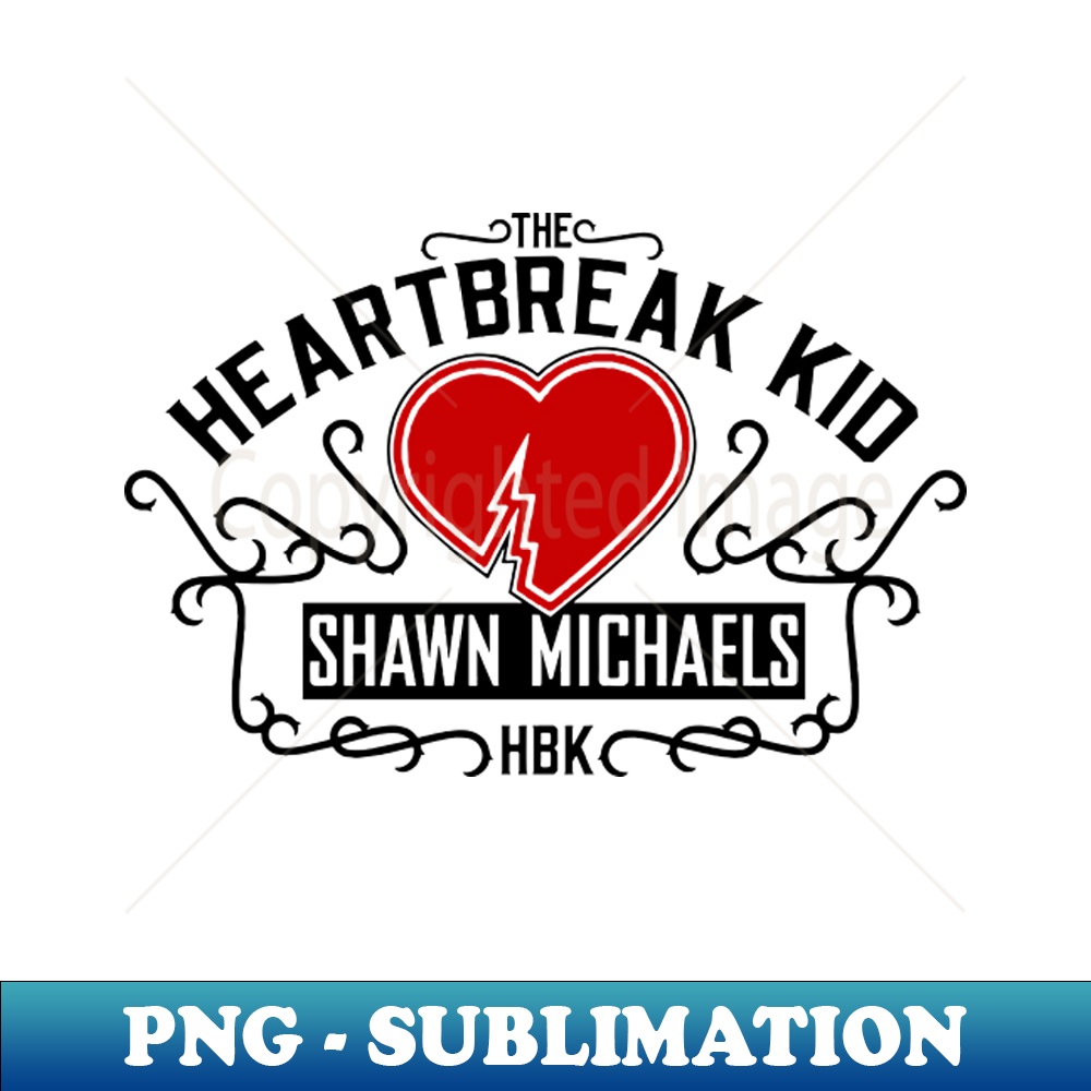 Shawn Michaels Heart Break Kid HBK - Professional Sublimatio | Inspire ...