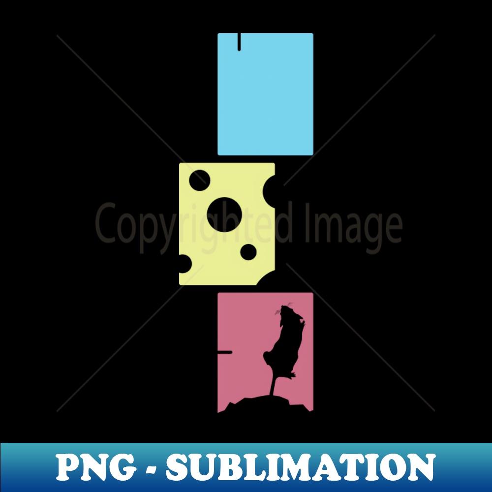 Mouse and Cheese in a abstract cubic reality - Retro PNG Sub | Inspire ...