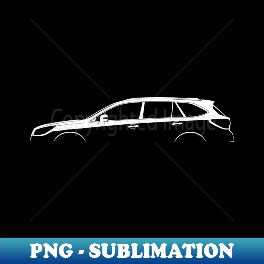 Subaru Outback BS Silhouette - Signature Sublimation PNG Fil | Inspire ...