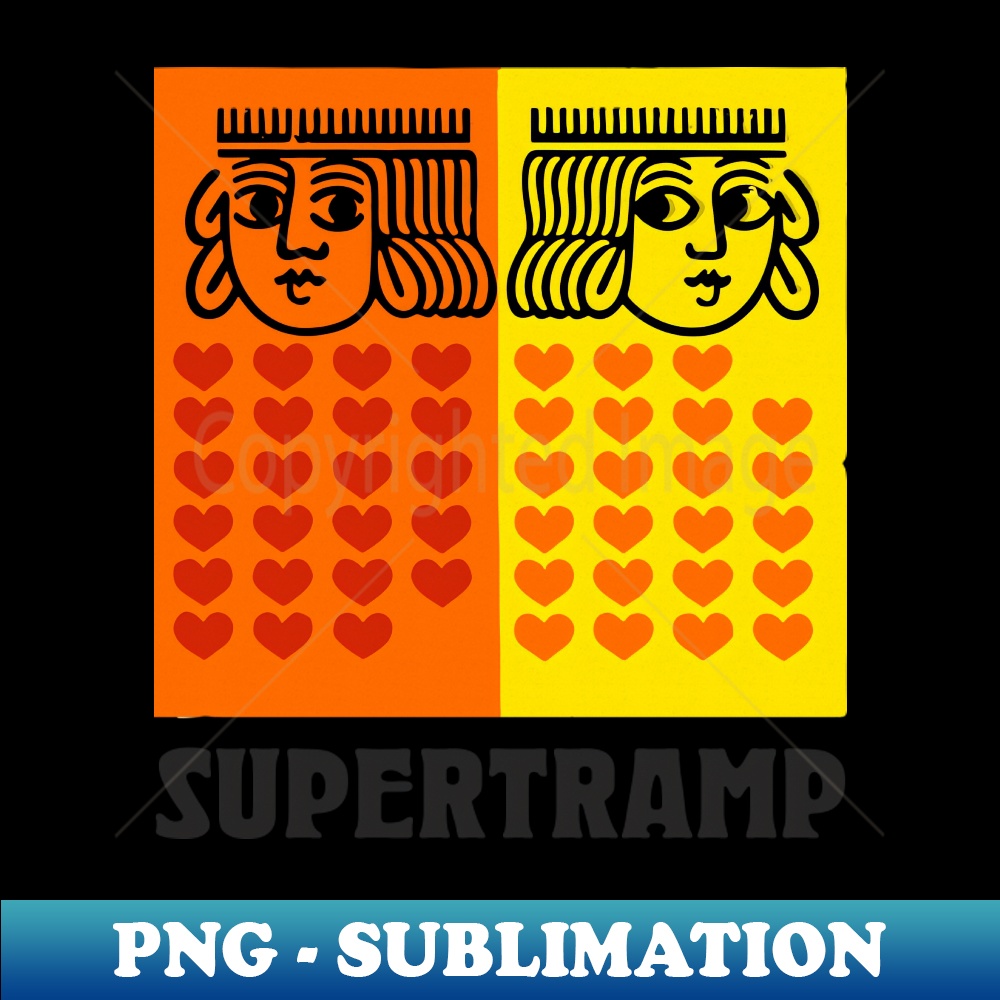 Supertramp - Retro Original Design - Unique Sublimation PNG | Inspire ...
