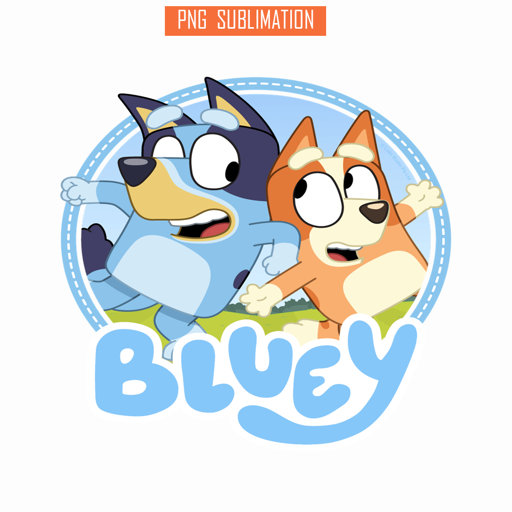 Bluey png - Inspire Uplift