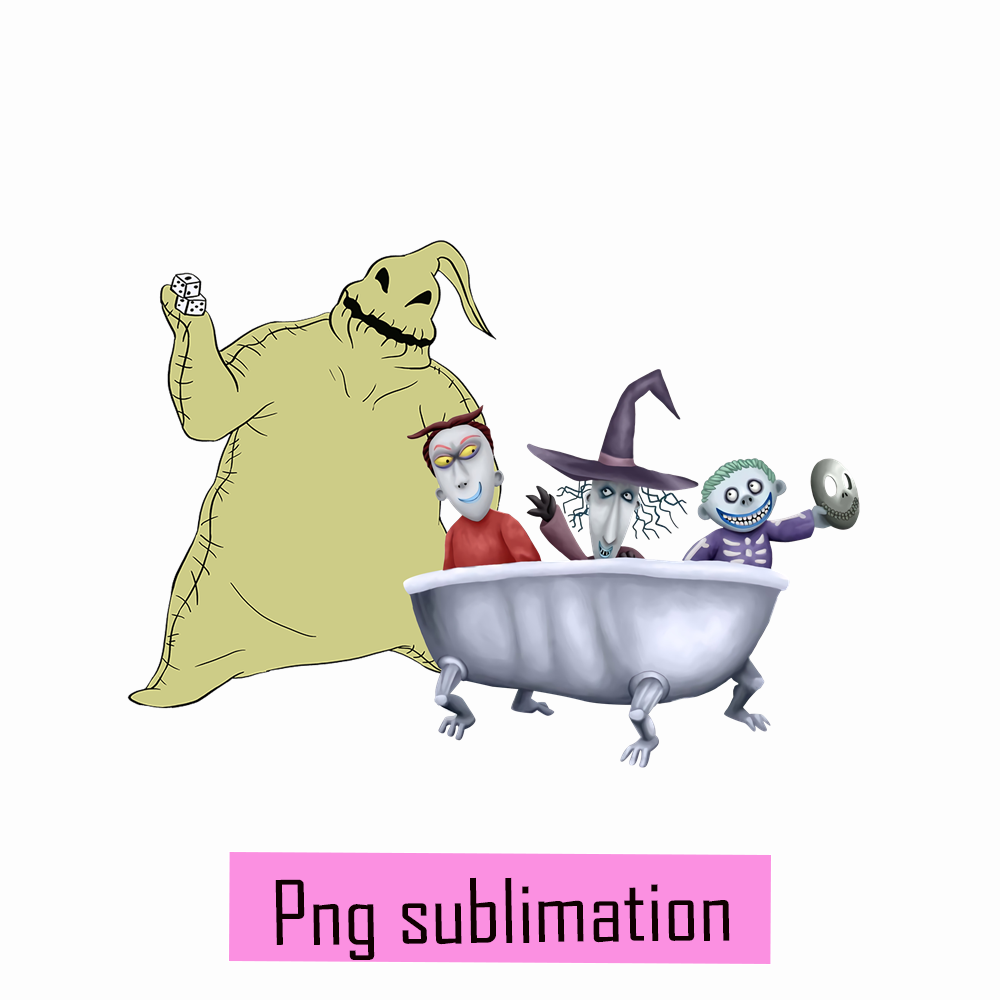 Oogie boogie, lock, shock and barrel png | Inspire Uplift