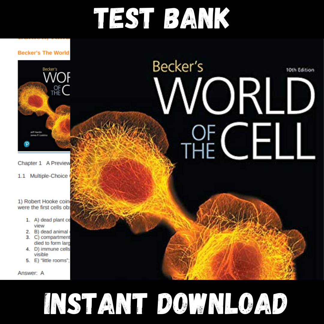 All Chapters Becker's World of the Cell 10th Edition, Kindle | Inspire ...