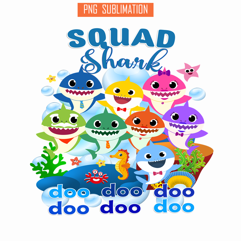 Squad shark png - Inspire Uplift