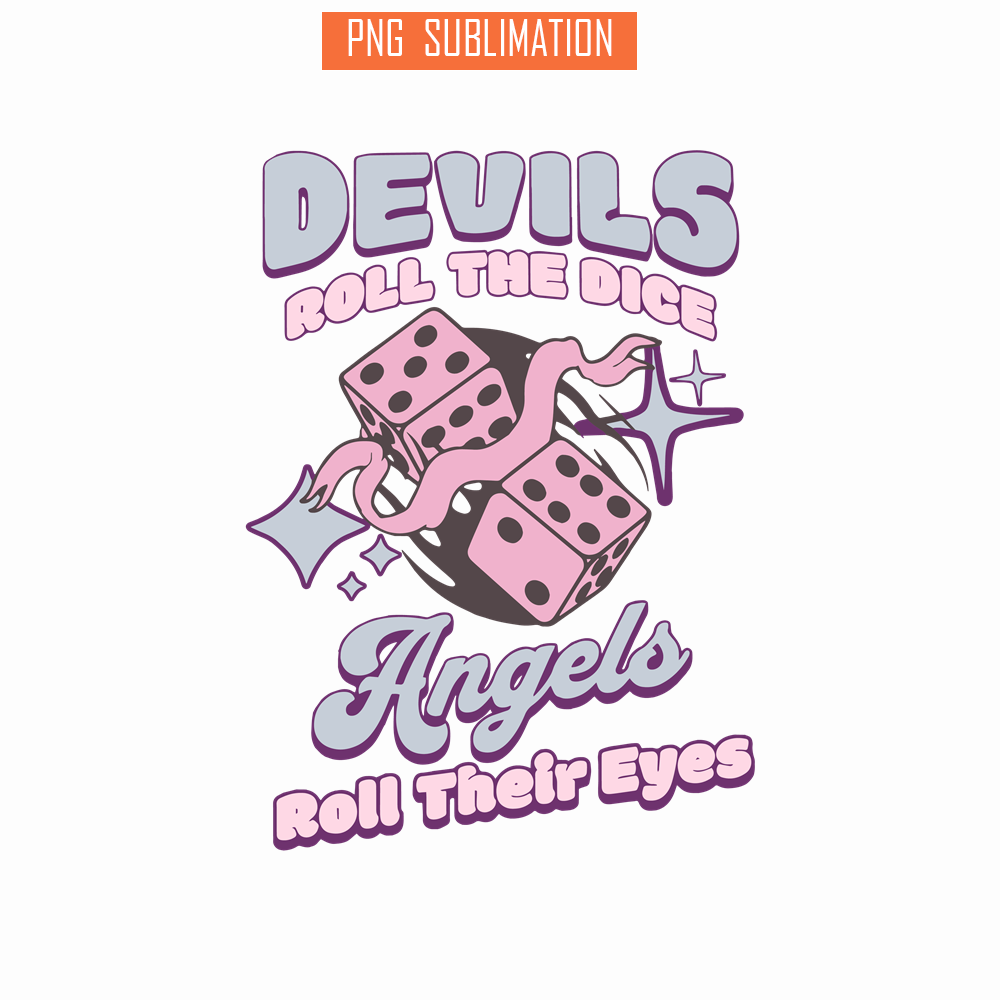 Devils And Angels SVG PNG DXF EPS PDF, Roll The Dice SVG, Ro | Inspire ...