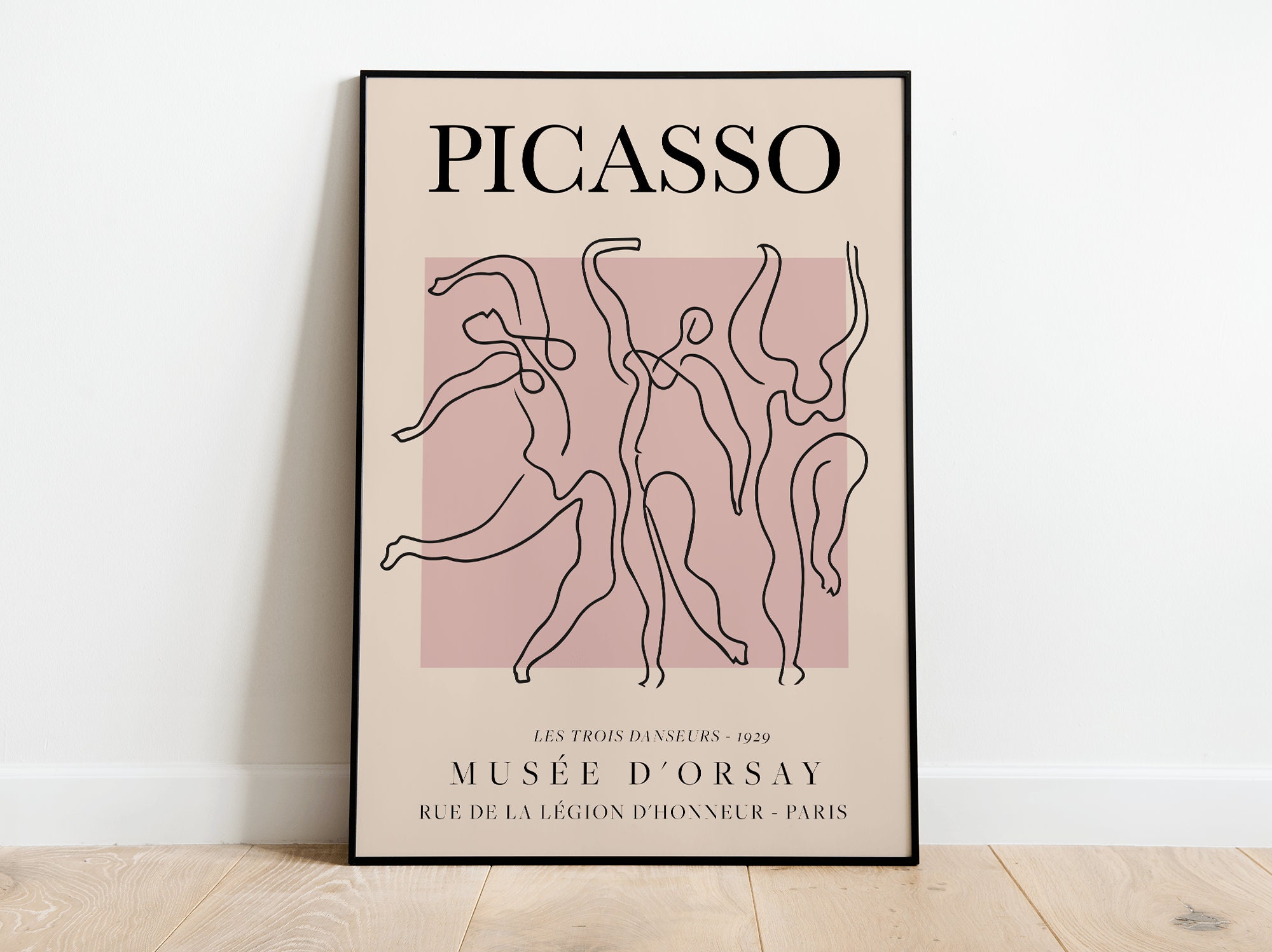 Picasso Exhibition Poster, Dance, Vintage Art, Minimalist Po | Inspire ...