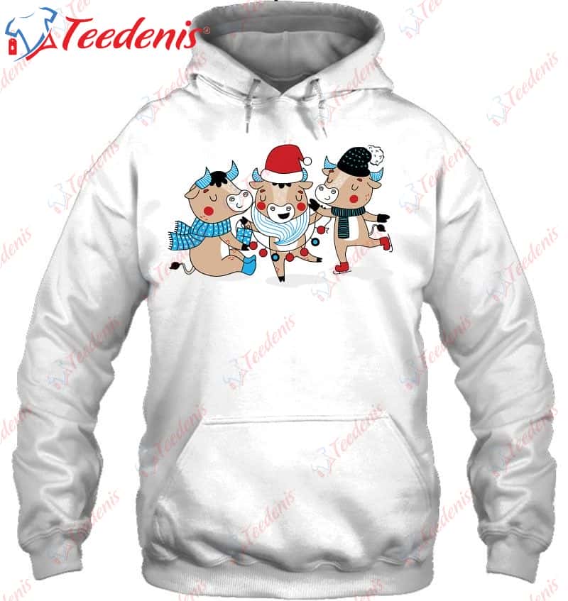 Cow Christmas Cute Heifer Farm Animal Xmas Pajama Farmer Shi | Inspire ...