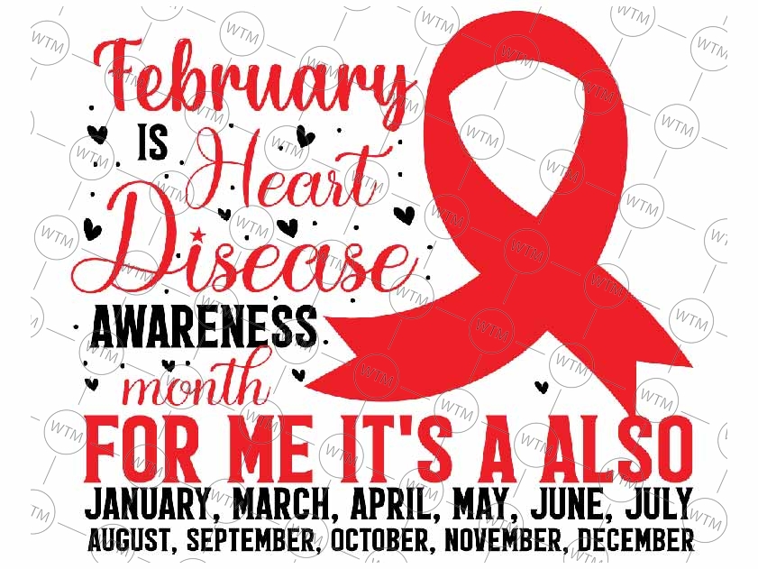 February Is Heart Disease Awareness Month Heart Disease, Lov | Inspire ...