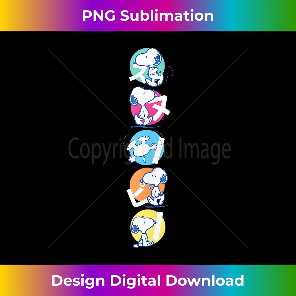Peanuts - Anime Snoopy Tank To - Chic Sublimation Digital Do | Inspire ...
