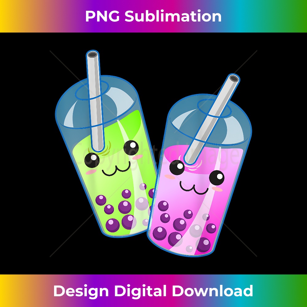 Cute Kawaii Boba Tea - Cute Kids Bubble Tea - Crafted Sublim | Inspire ...