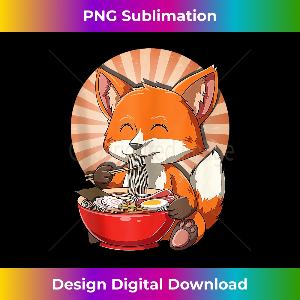 Fox Ramen Noodles Cute Kawaii Red Fox Anime Women Girls Teen | Inspire ...