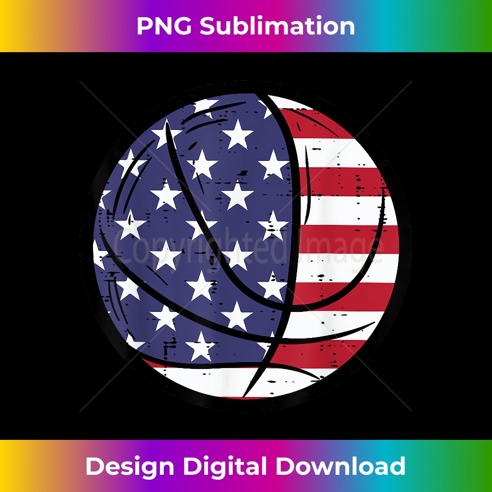 Basketball Fourth July 4th Sports Patriotic Men Women Kids - | Inspire ...