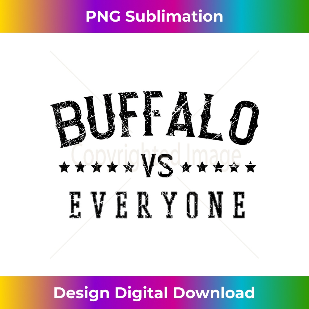 Distressed Buffalo VS Everyone - Vintage Buffalo - Timeless | Inspire ...