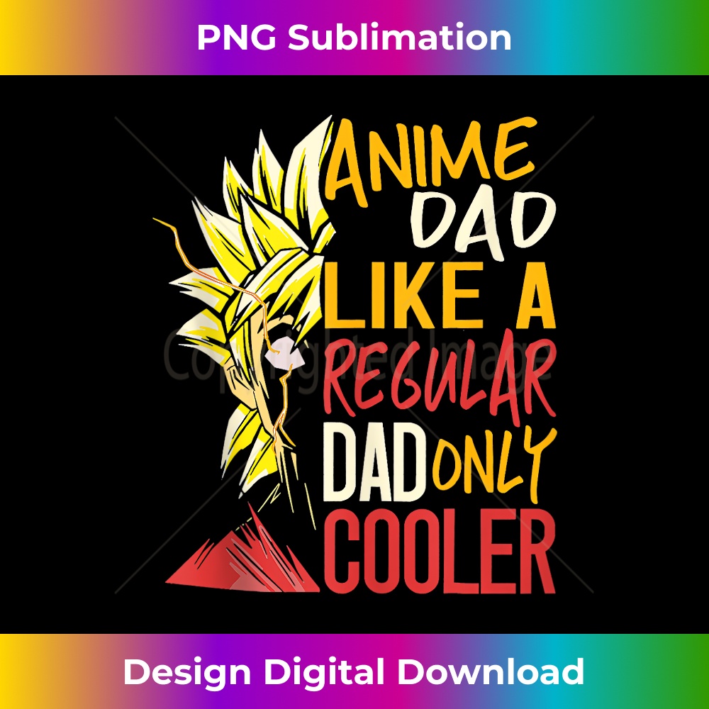 Anime Dad Like A Regular Dad Only Cooler Fathers Day Otaku T | Inspire ...