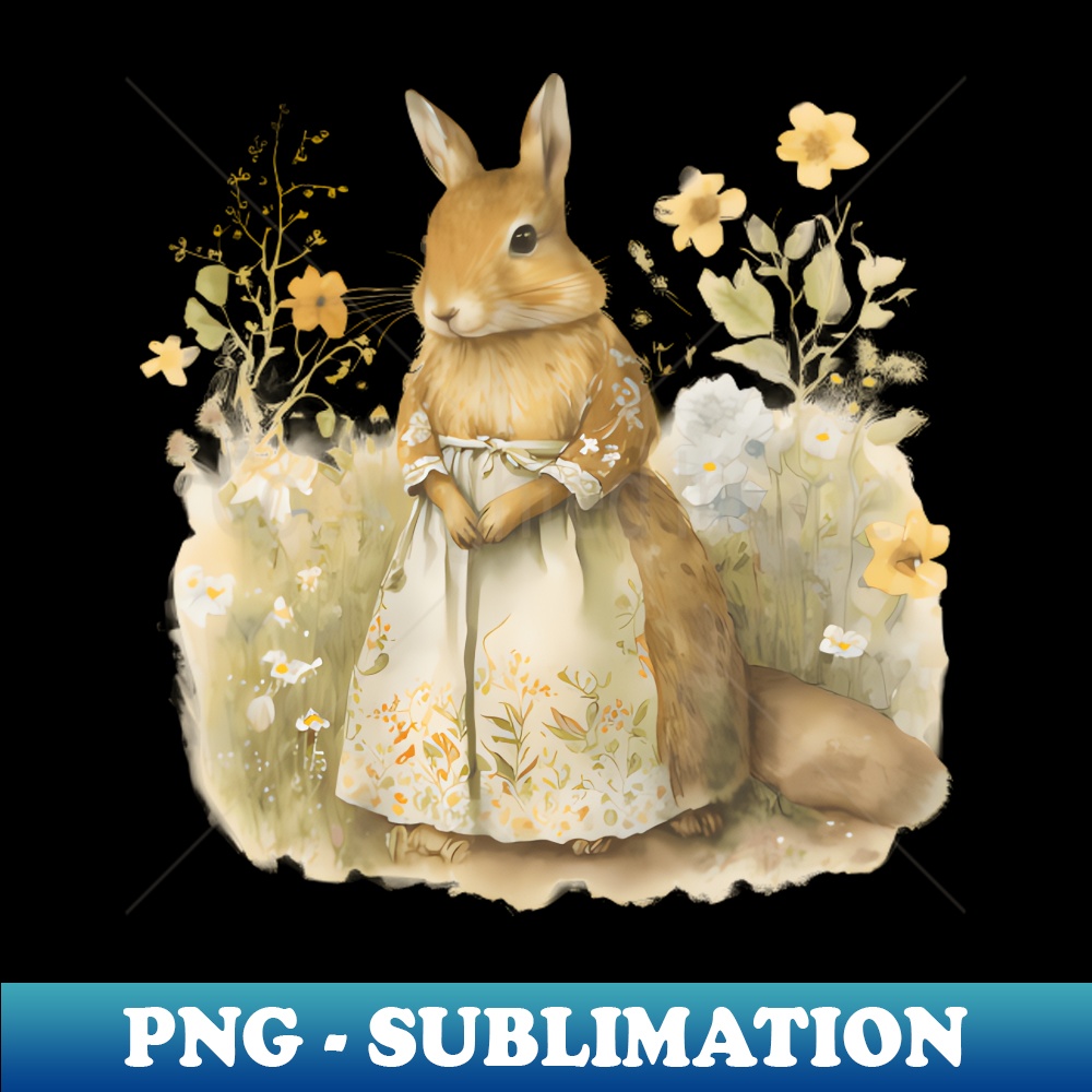 Tasha Tudor Inspired Mother Rabbit - Decorative Sublimation - Inspire ...