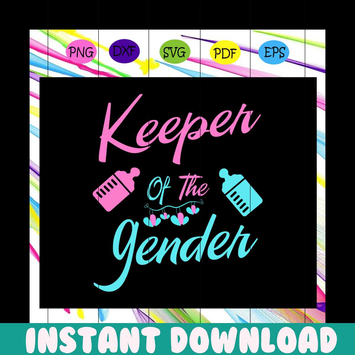 Keeper of the gender svg, gender keeper svg, gender reveal s | Inspire ...