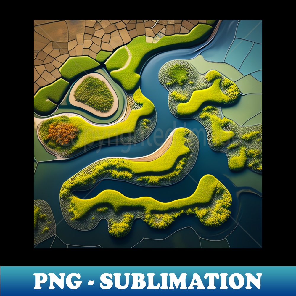 River estuaries and marshes - PNG Transparent Sublimation Fi | Inspire ...