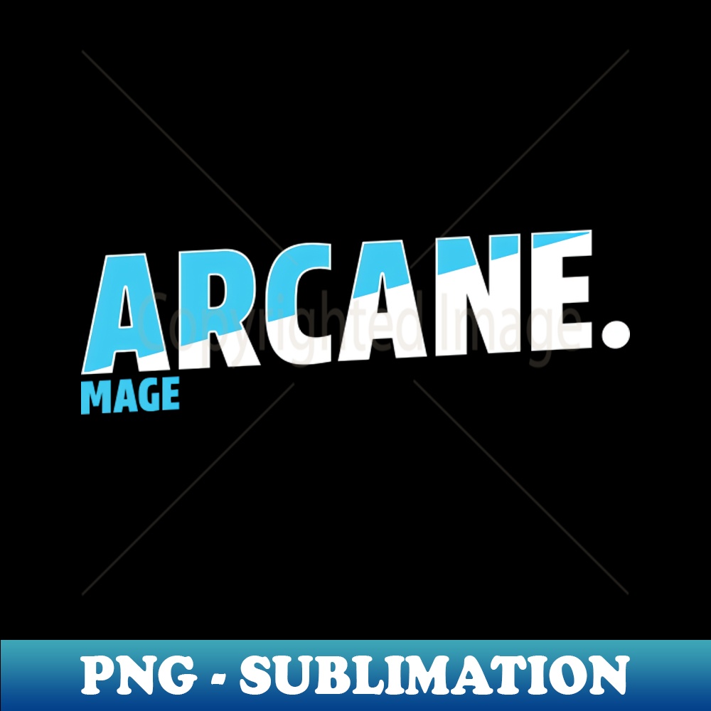 Arcane Mage - Premium Sublimation Digital Download - Create | Inspire Uplift