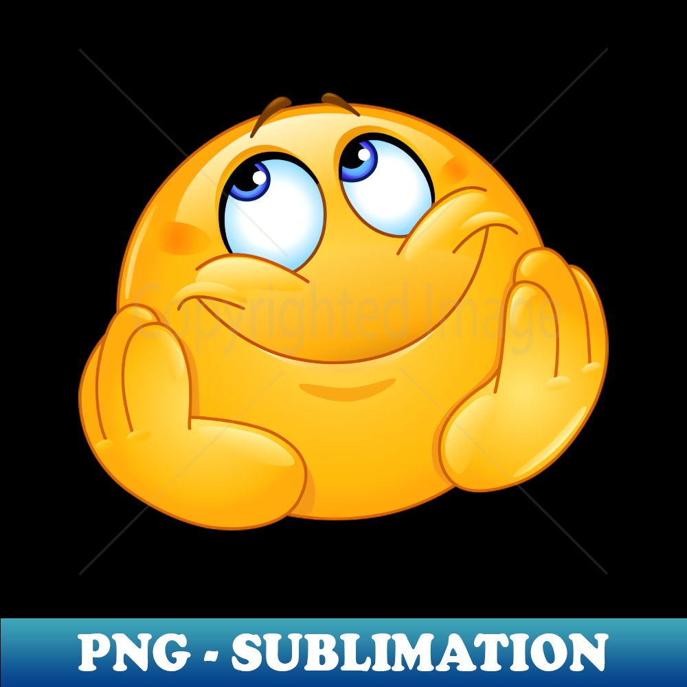 Dreamy Emoji - Unique Sublimation PNG Download - Stunning Su | Inspire ...