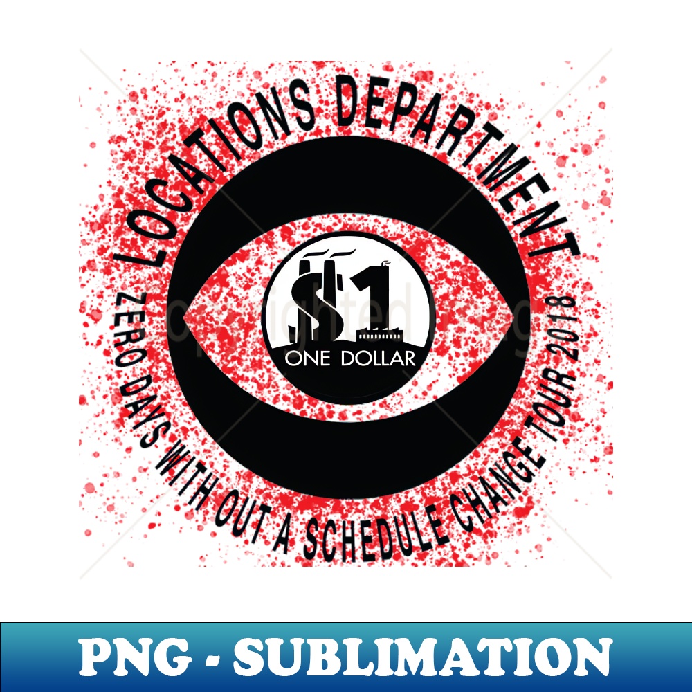 Location Department Logo ONE DOLLAR - PNG Transparent Sublim | Inspire ...