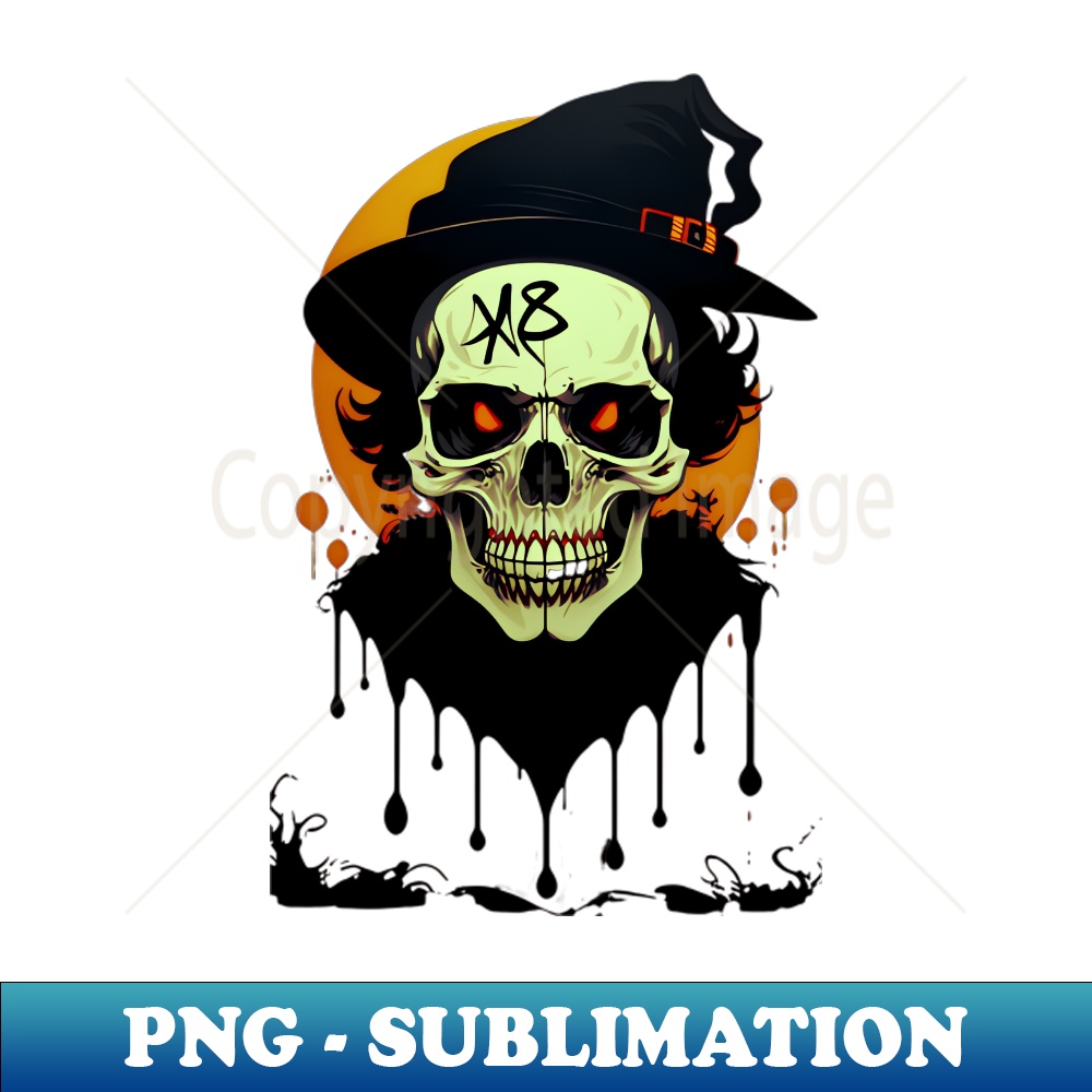 wizard skullcool - Trendy Sublimation Digital Download - Tra - Inspire ...