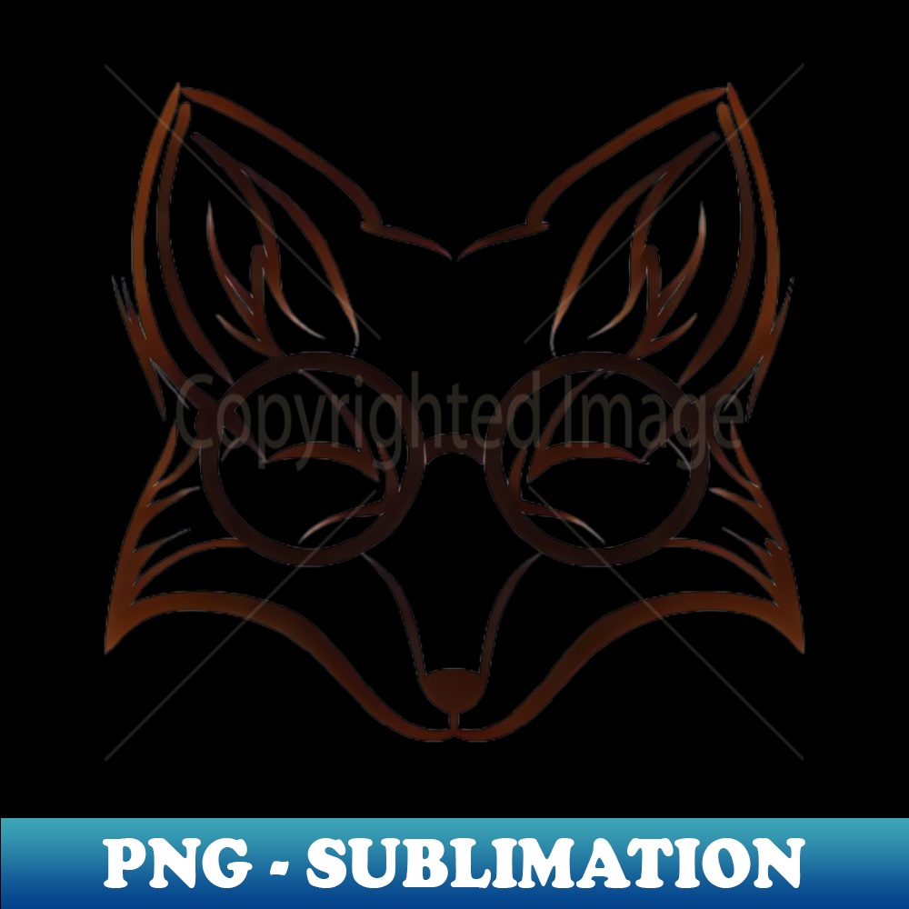 Foxtastic Vision Glasses-Wearing Fox Design for Animal Admir | Inspire ...