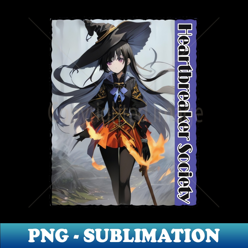 Cute Anime Girl - Heartbreaker Society - Instant PNG Sublima - Inspire ...
