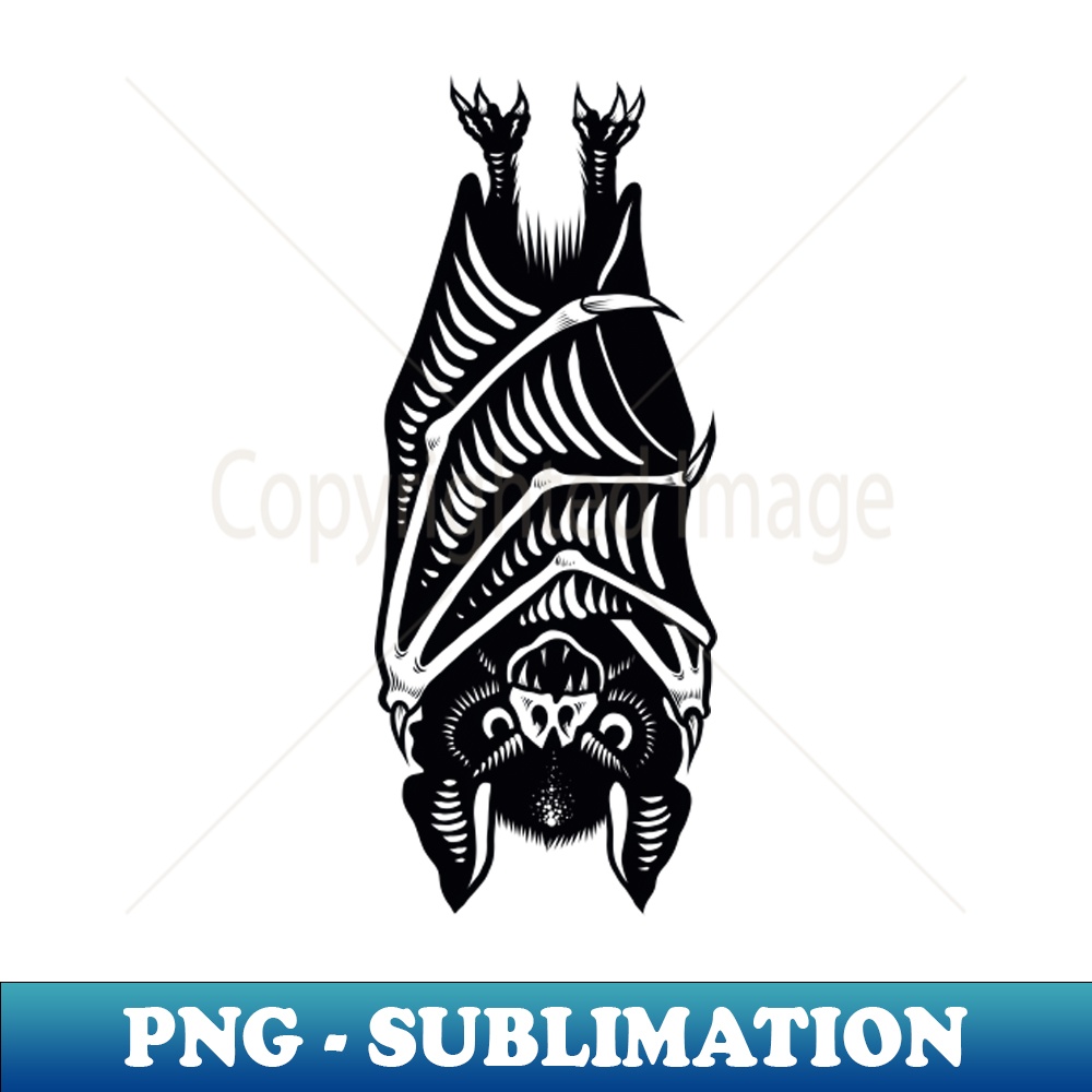 Bat - Sublimation-Ready PNG File - Bold & Eye-catching - Inspire Uplift