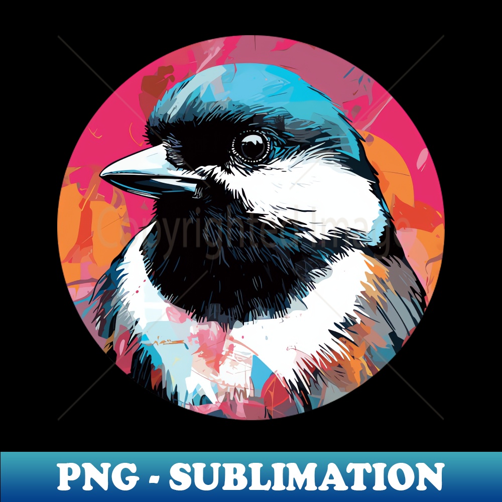 Chickadee bird - PNG Transparent Sublimation Design - Unleas | Inspire ...