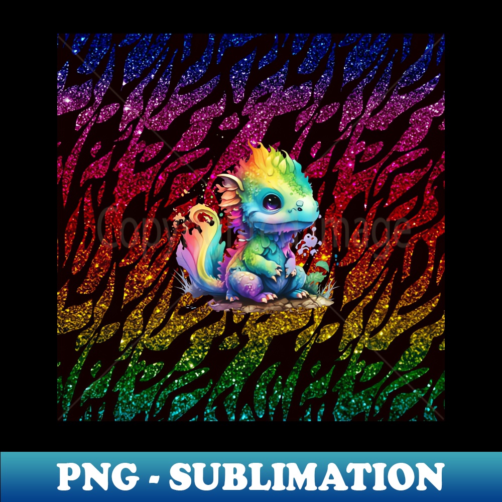 Rainbow dragon - PNG Sublimation Digital Download - Boost Yo | Inspire ...
