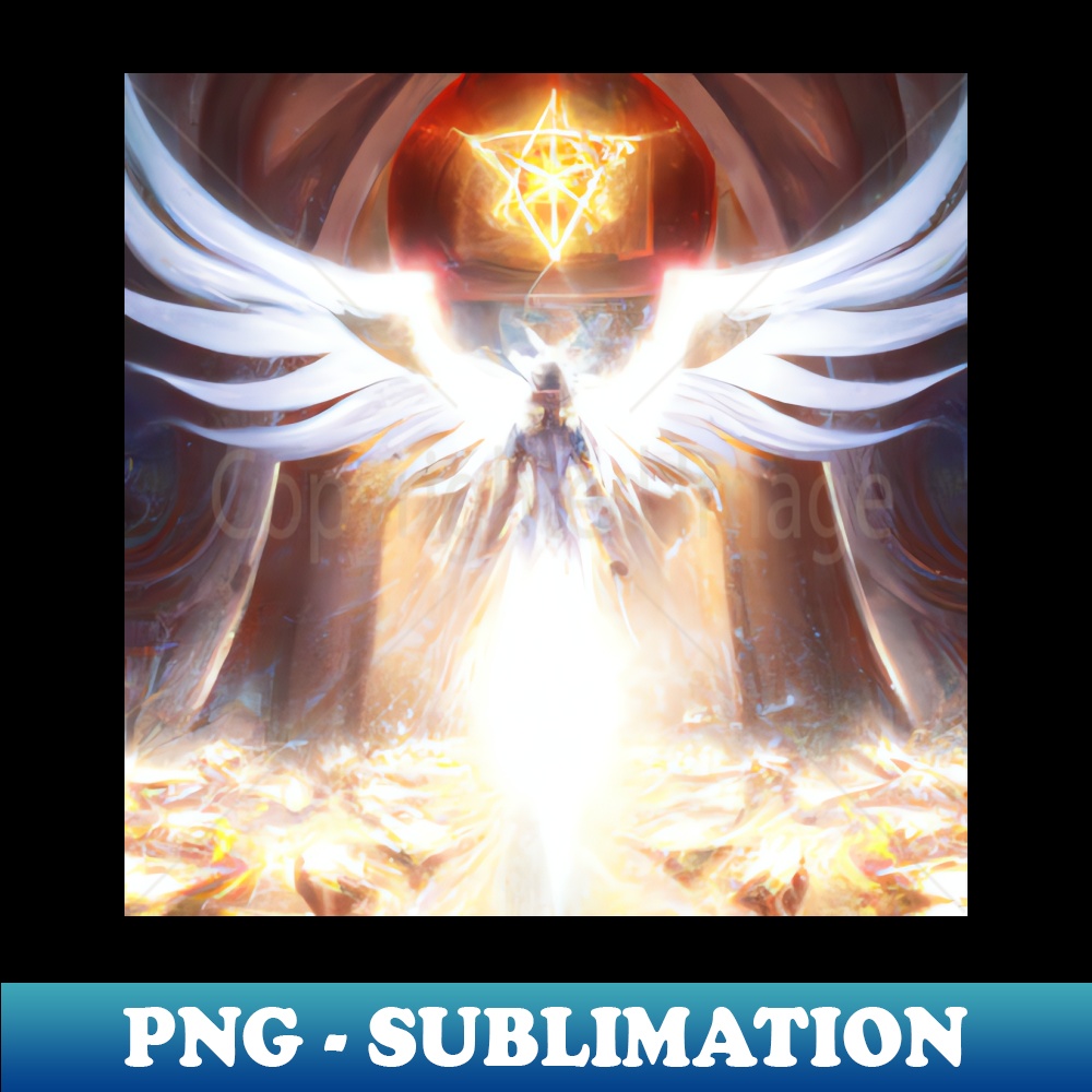 Guardian Watcher Angel of Enoch - Exclusive PNG Sublimation | Inspire ...