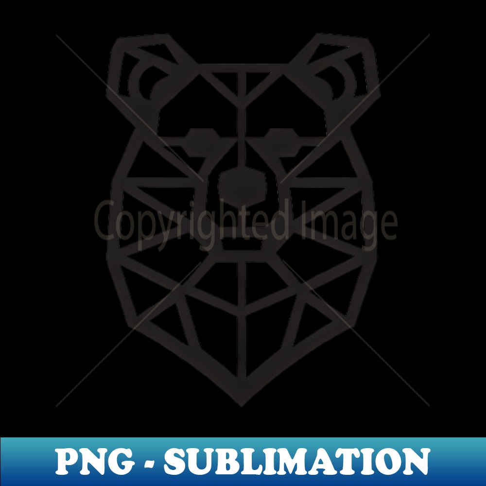 Modernizing Nature Geometric Bear Design for Trendsetters - - Inspire ...
