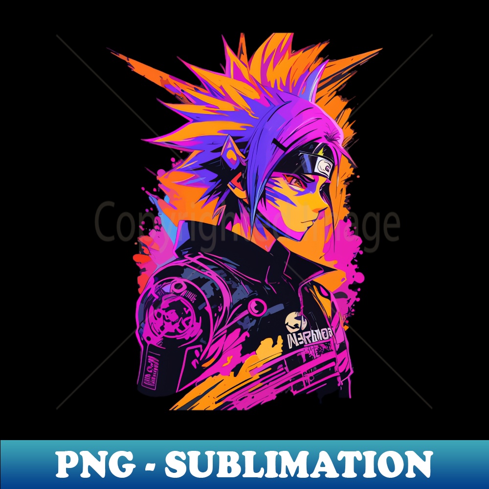 Sasuke CyberPunk - PNG Sublimation Digital Download - Fashio | Inspire ...