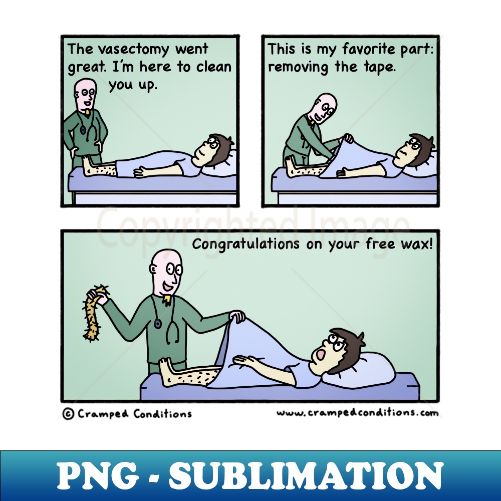 Vasectomy - Part 6 - PNG Transparent Sublimation Design - Tr | Inspire ...