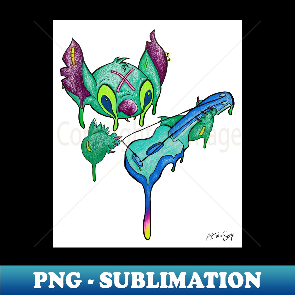 Dripping Stitch - PNG Transparent Sublimation File - Defying - Inspire ...