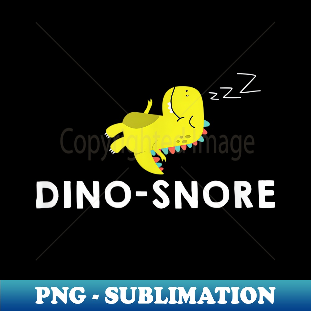 Dino Snore Sleep Cute Dinosaur Pun - Aesthetic Sublimation D | Inspire ...
