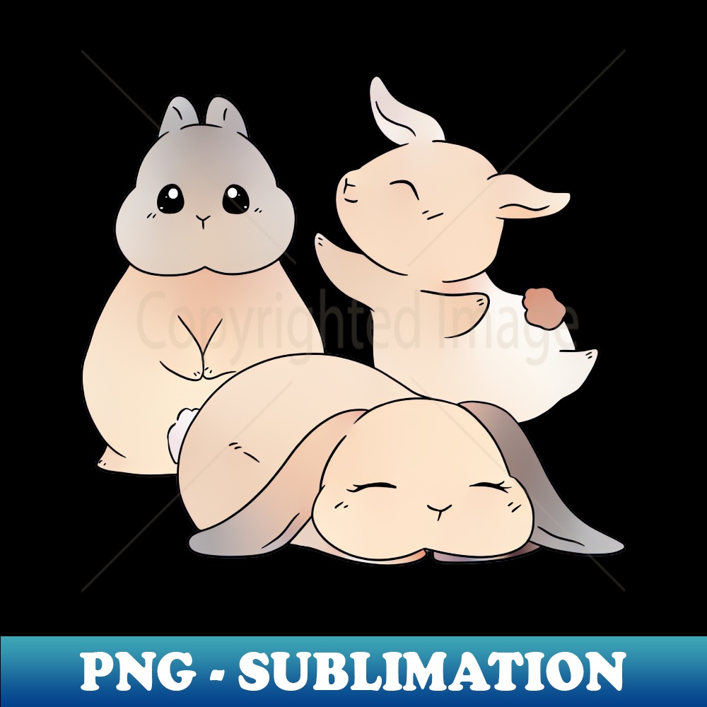 Cream Full Squat Rabbit Cream BSC Bunniesmee - Elegant Sub | Inspire Uplift