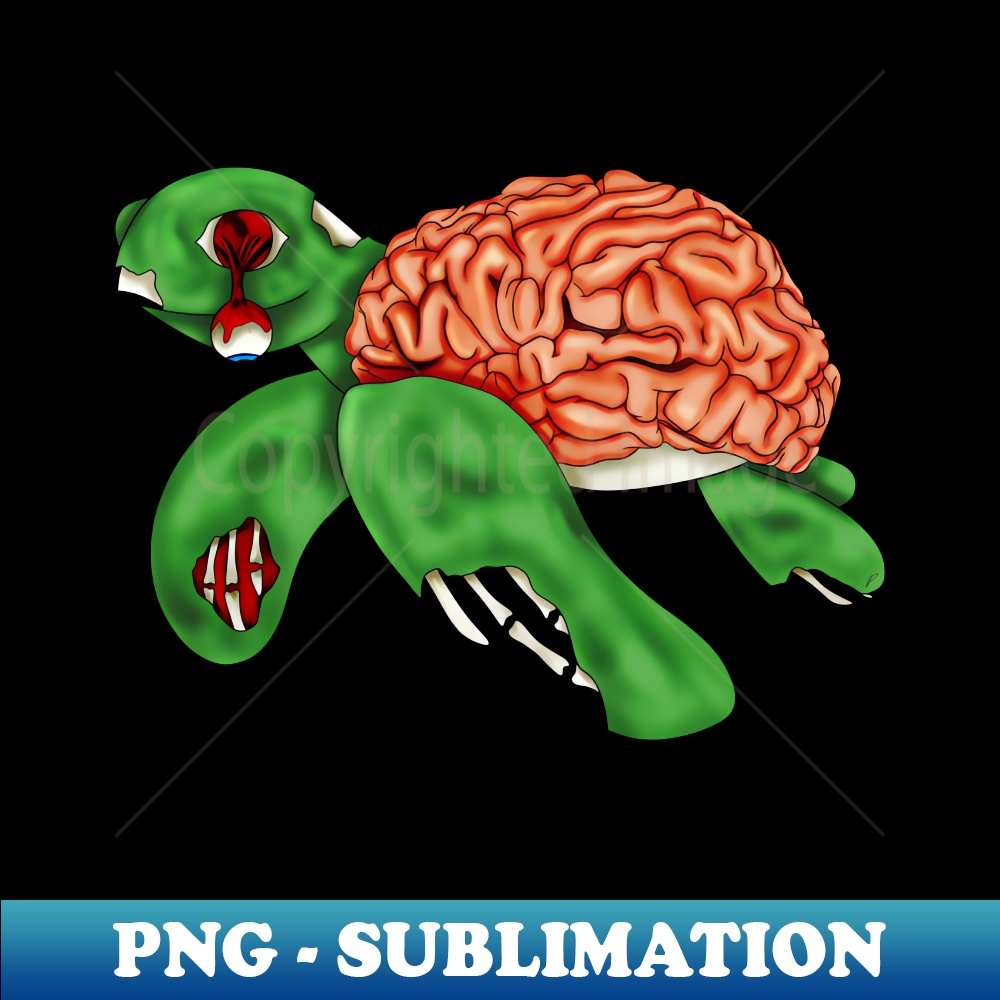 Zombie turtle - Aesthetic Sublimation Digital File - Revolut - Inspire ...