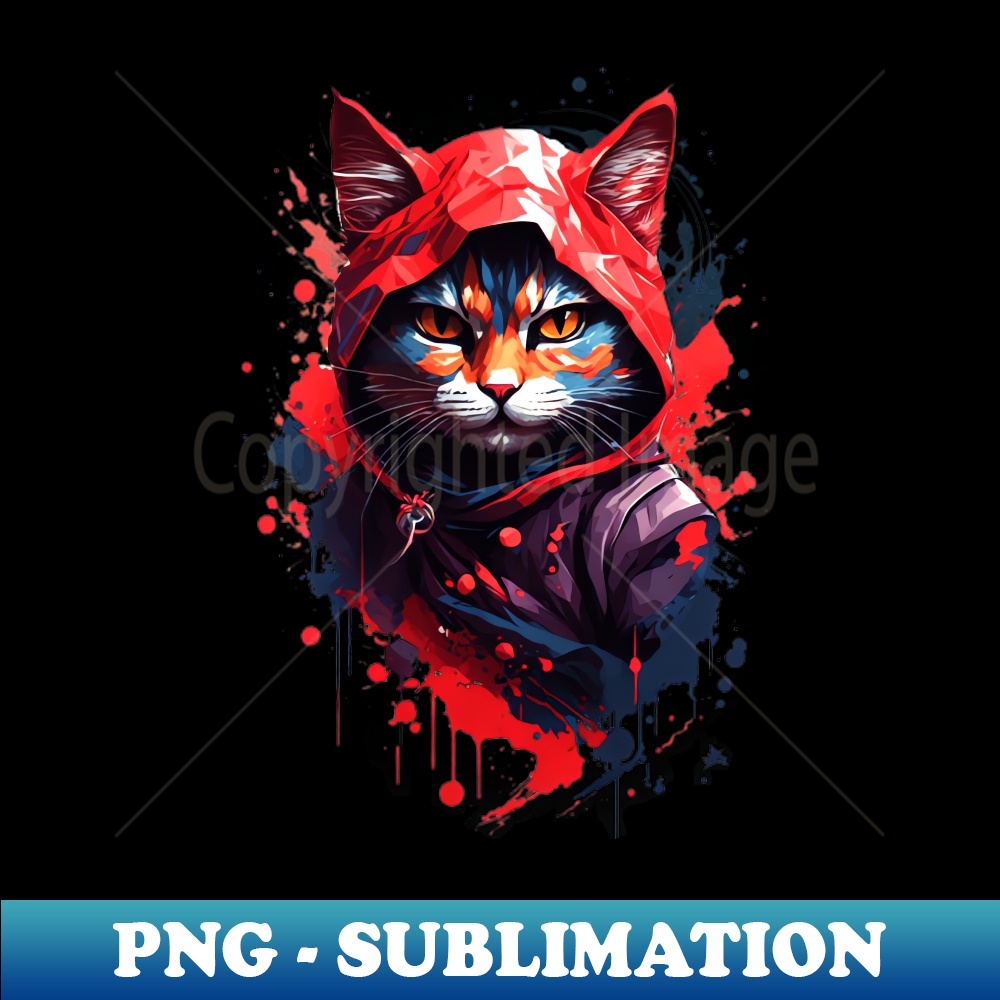 ninja cat - Professional Sublimation Digital Download - Perf | Inspire ...