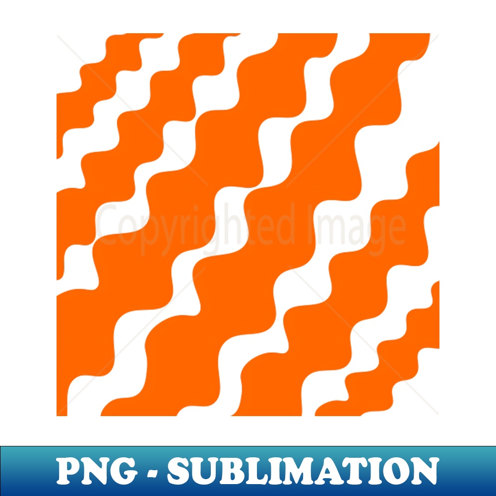 Orange and white slanting wavy pattern - High-Quality PNG S - Inspire ...