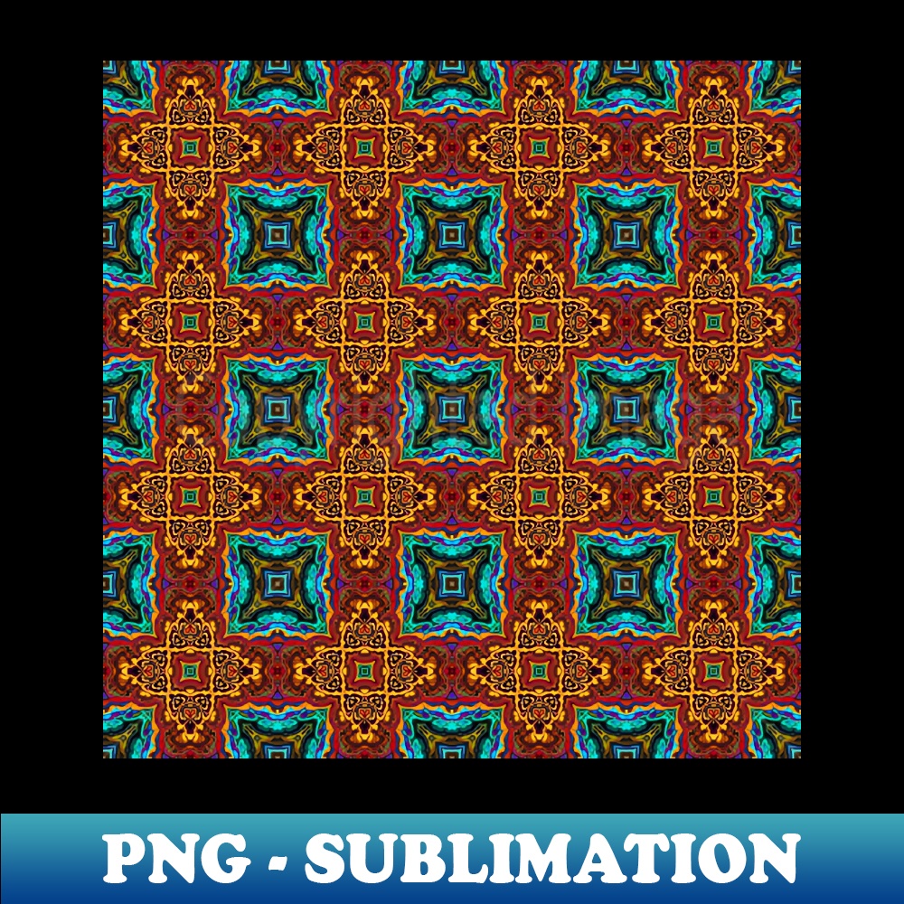 Moroccan arabic oriental tile pattern - Instant Sublimation | Inspire ...