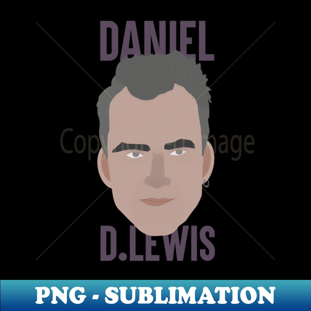 Daniel D Lewis Head - PNG Transparent Sublimation File - Bri - Inspire ...