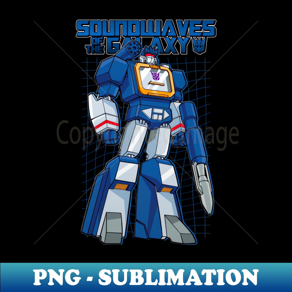 Transformers Soundwave Galaxy - PNG Transparent Sublimation | Inspire ...
