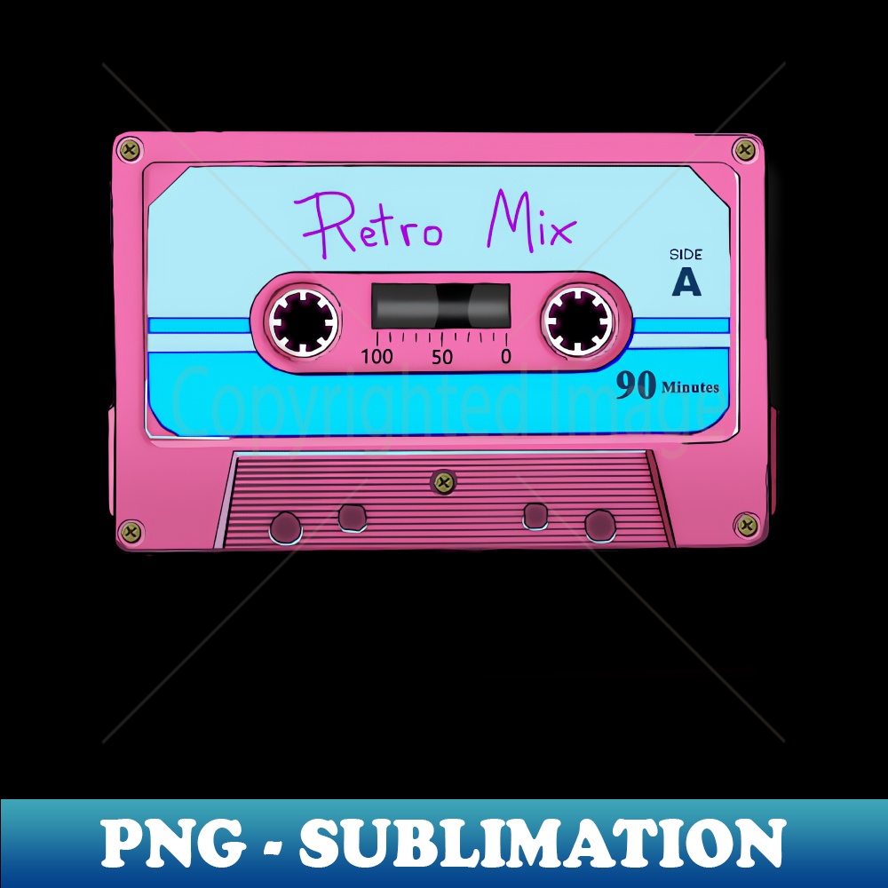 Retro cassette tape - Exclusive PNG Sublimation Download - U - Inspire ...