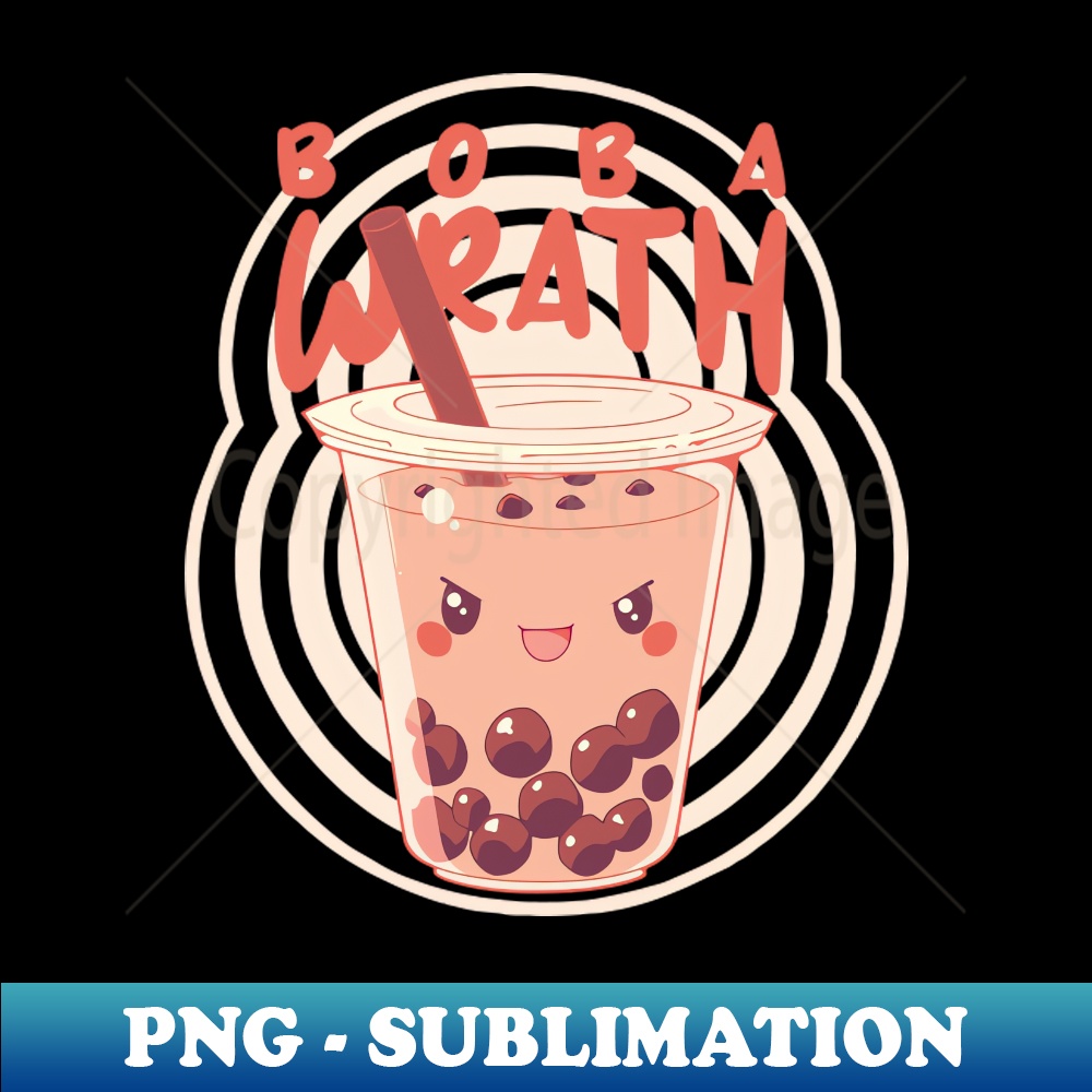 angry boba tea - Aesthetic Sublimation Digital File - Defyin | Inspire ...