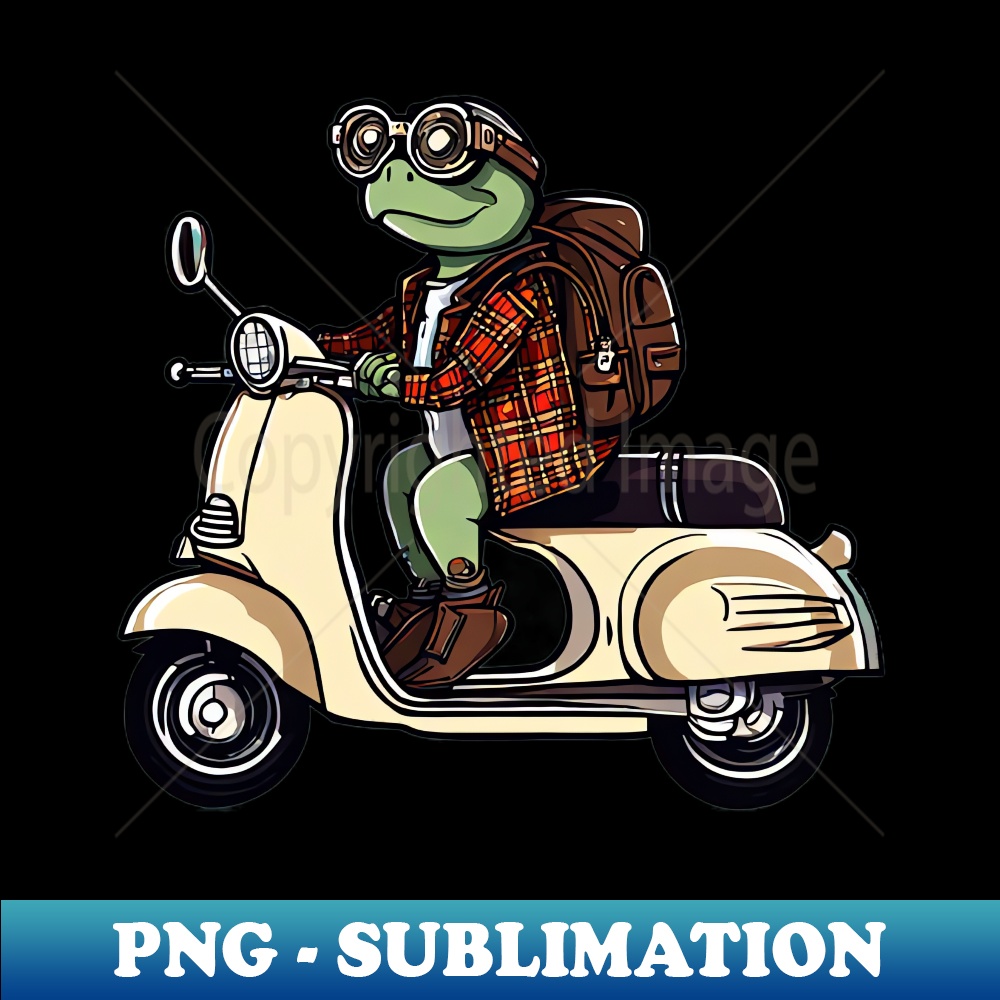 Speedy Turtle - Premium PNG Sublimation File - Revolutionize | Inspire Uplift