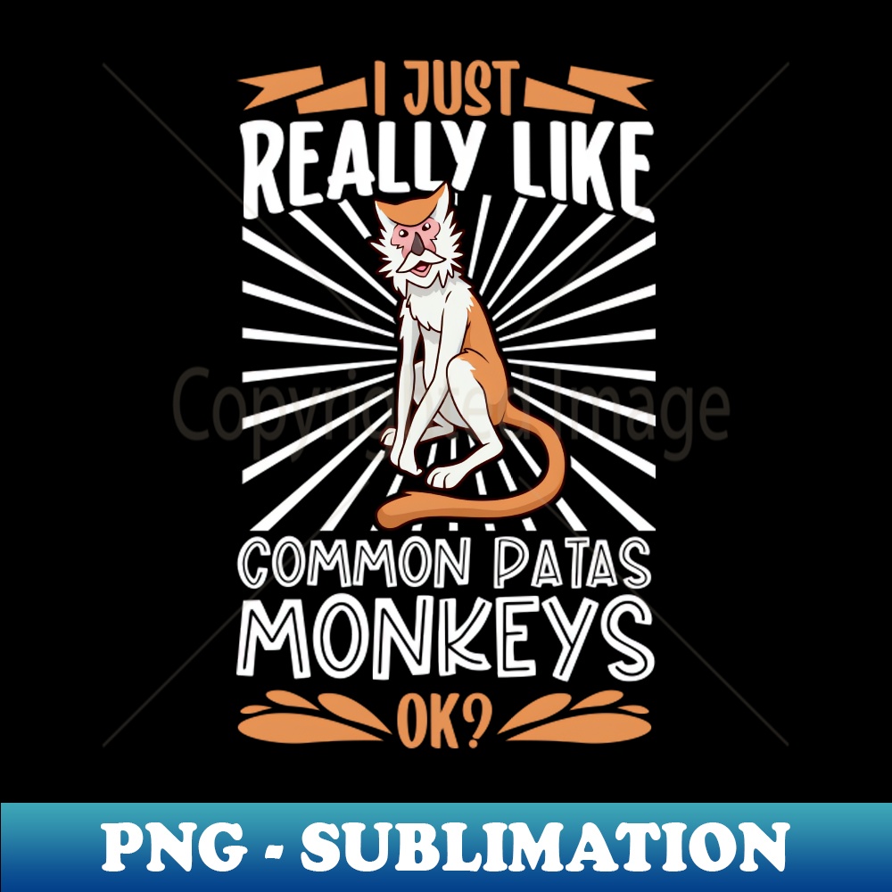I just really love Common Patas Monkeys - High-Quality PNG S | Inspire ...