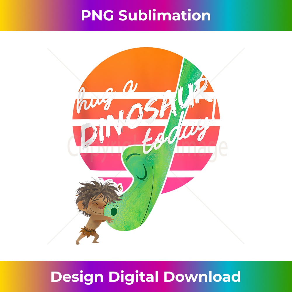 Disney Pixar The Good Dinosaur Hug A Dinosaur Today Retro Ta | Inspire ...